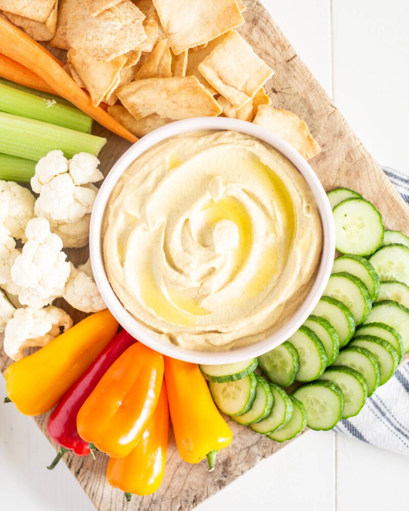 Roasted Zucchini Hummus - Fraiche Living