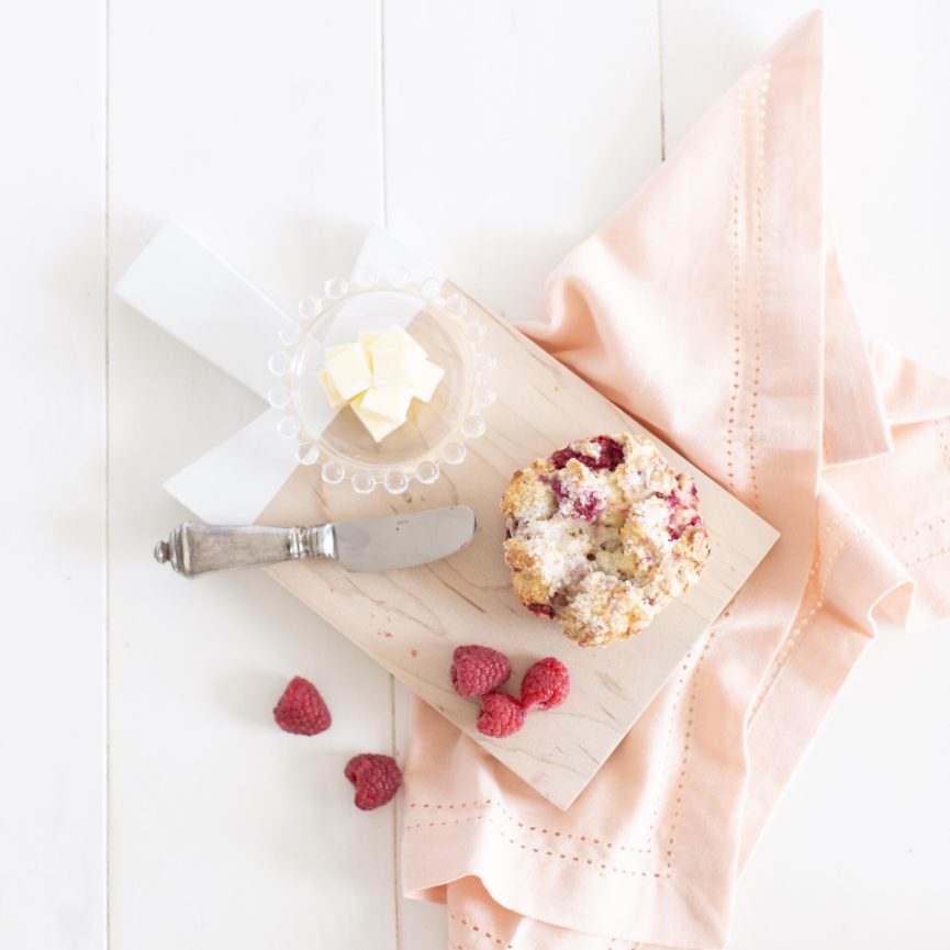 Raspberry Lemon Scones - Fraiche Living