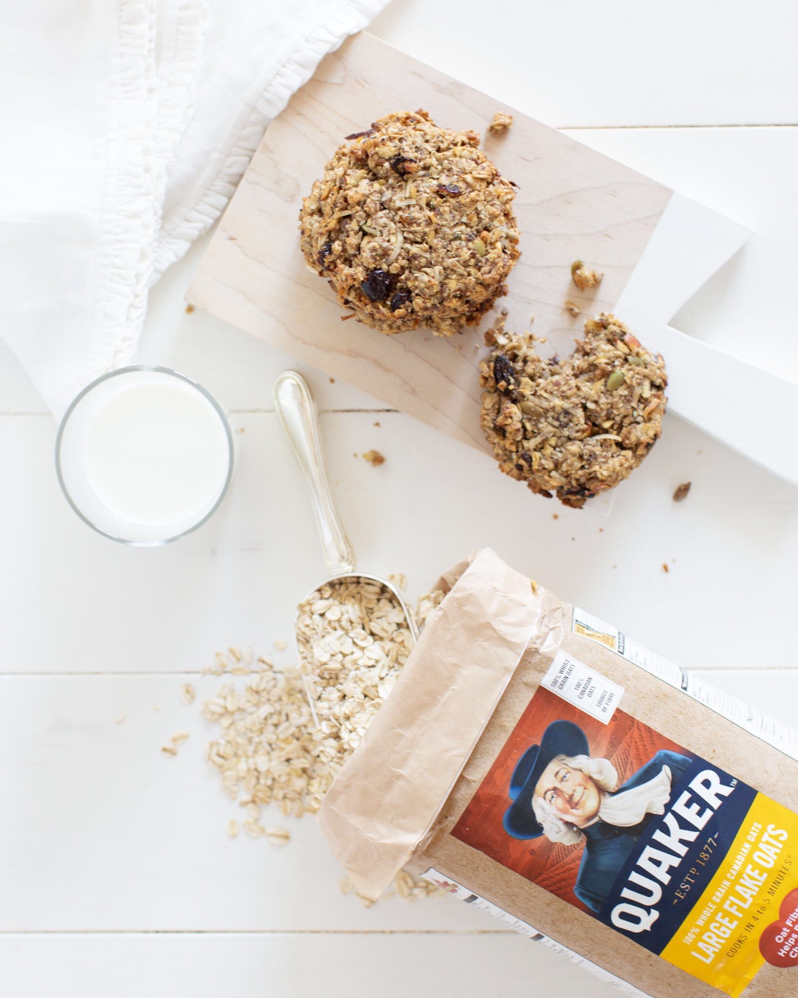 Breakfast Power Cookies (Vegan + Gluten Free) - Fraiche Living