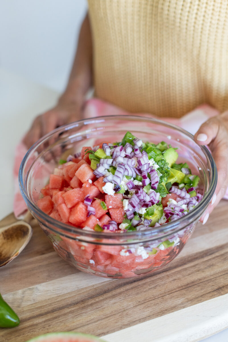 Watermelon Ceviche (Vegan) - Fraiche Living