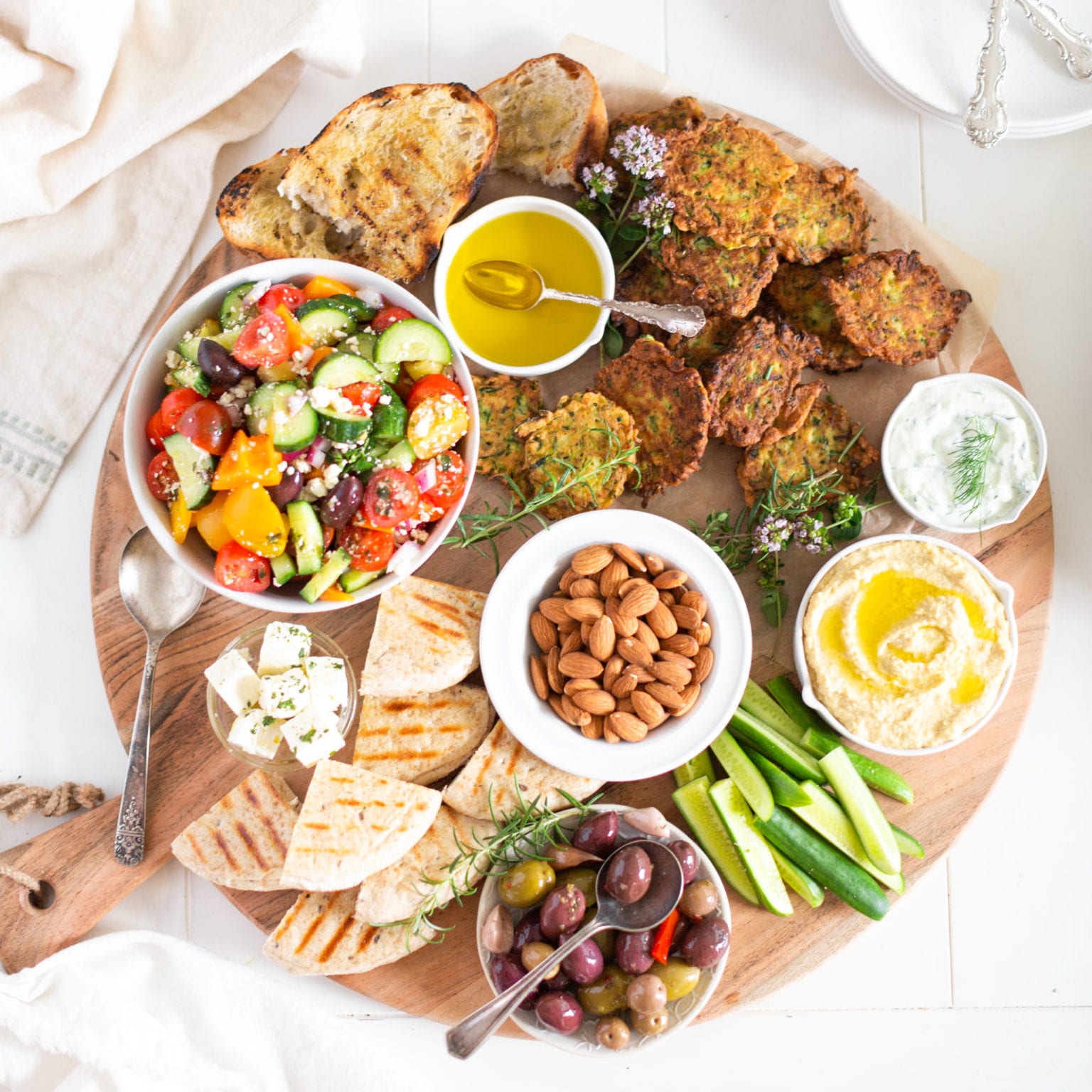 How to Build a Mezze Platter - Fraiche Living