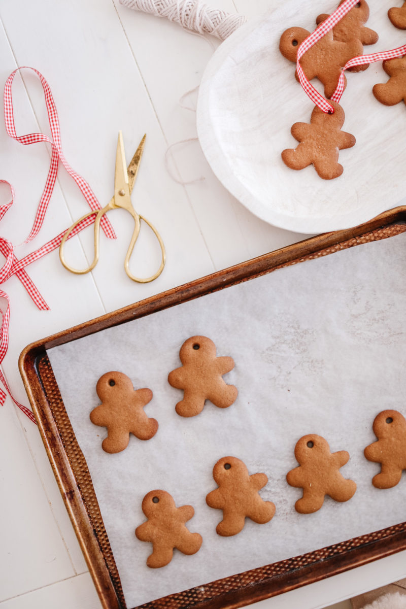 How to Make Gingerbread Ornaments - Fraiche Living