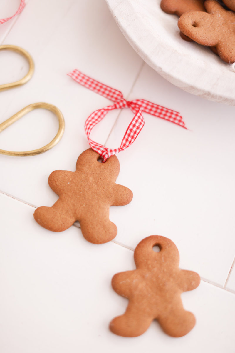 How to Make Gingerbread Ornaments - Fraiche Living
