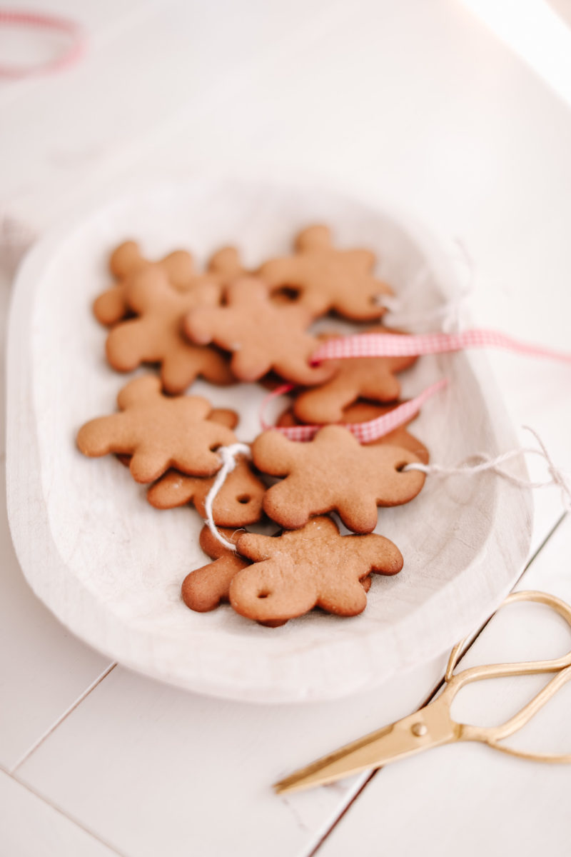 How to Make Gingerbread Ornaments - Fraiche Living