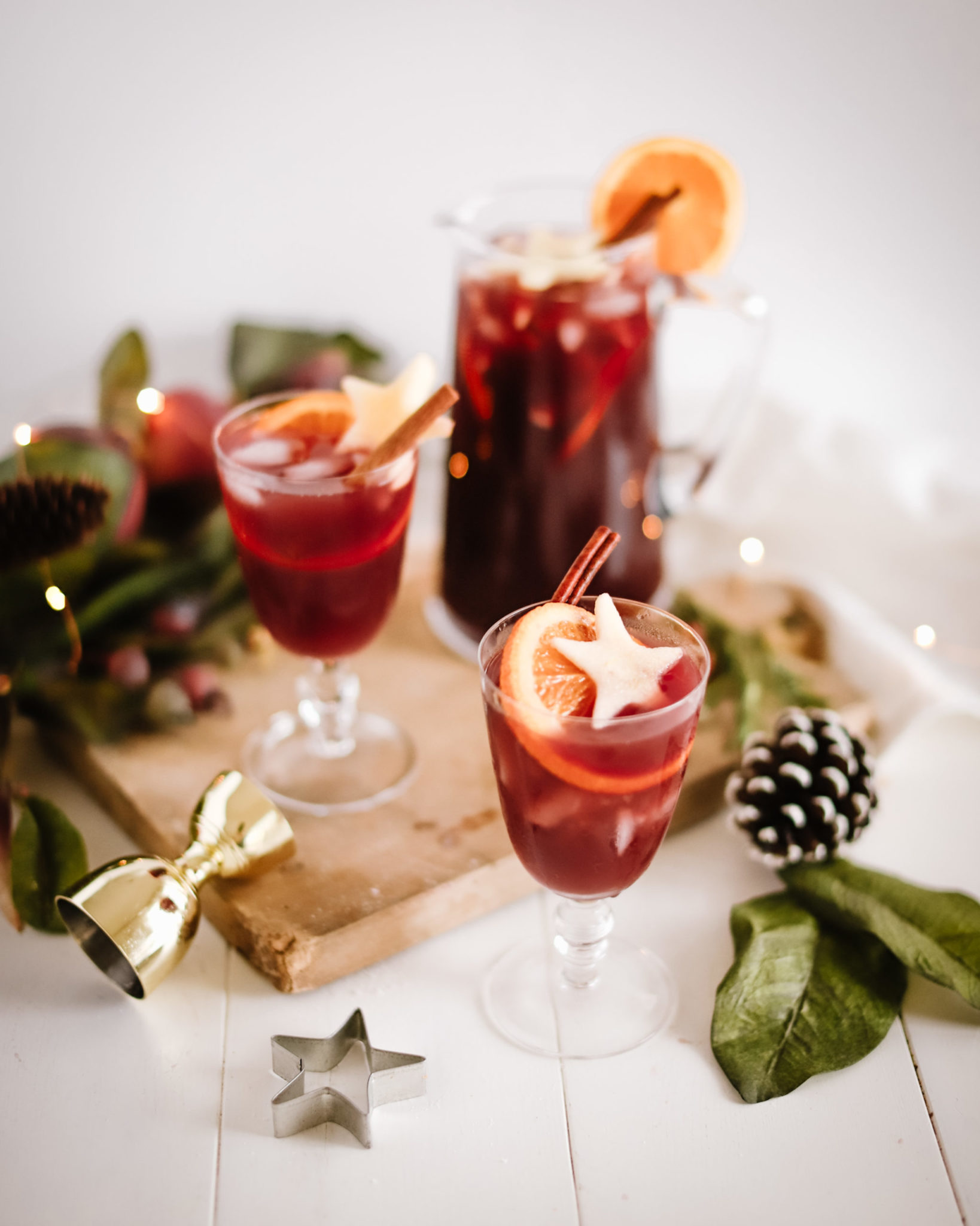 Winter Sangria 2 Ways - Fraiche Living