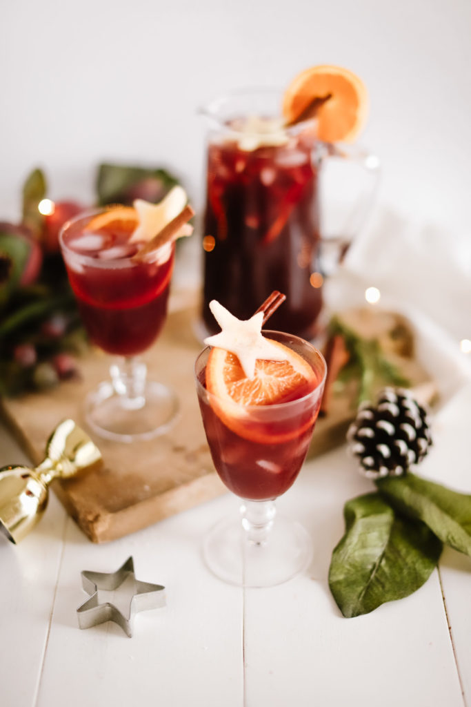 Winter Sangria 2 Ways - Fraiche Living