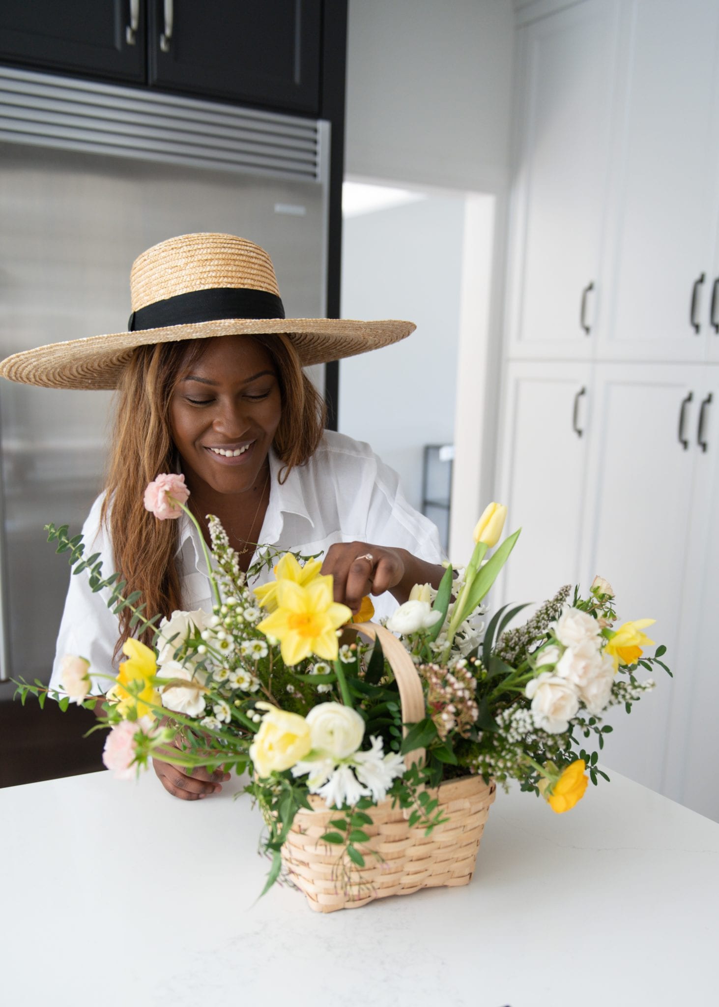 Spring Basket Arrangement - Fraiche Living