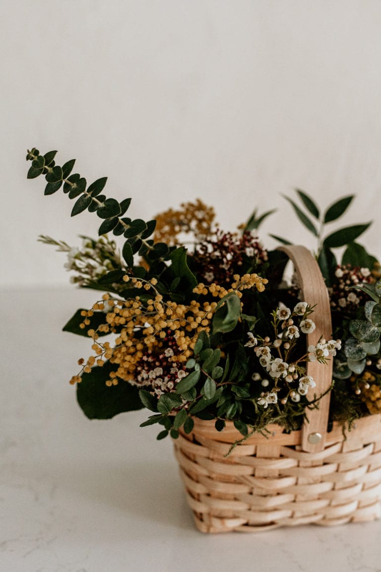 Spring Basket Arrangement - Fraiche Living
