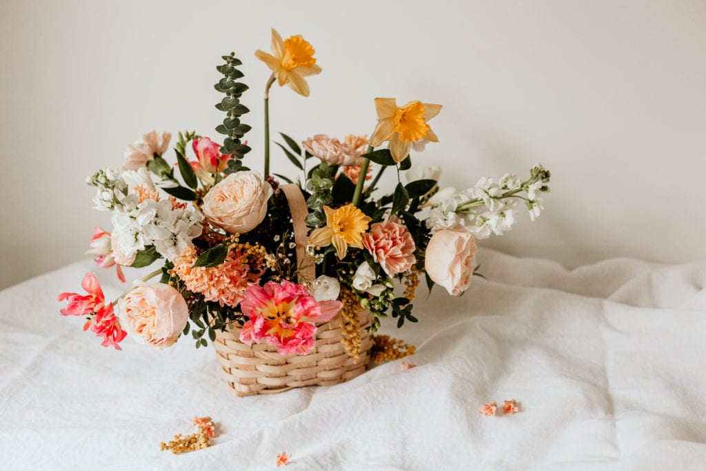 Spring Basket Arrangement - Fraiche Living