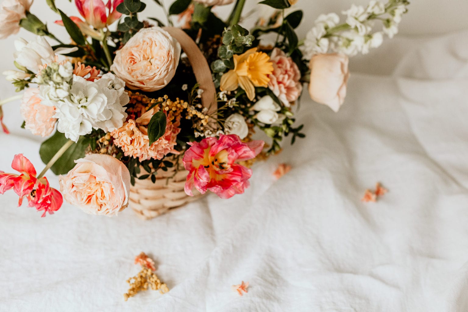 Spring Basket Arrangement - Fraiche Living