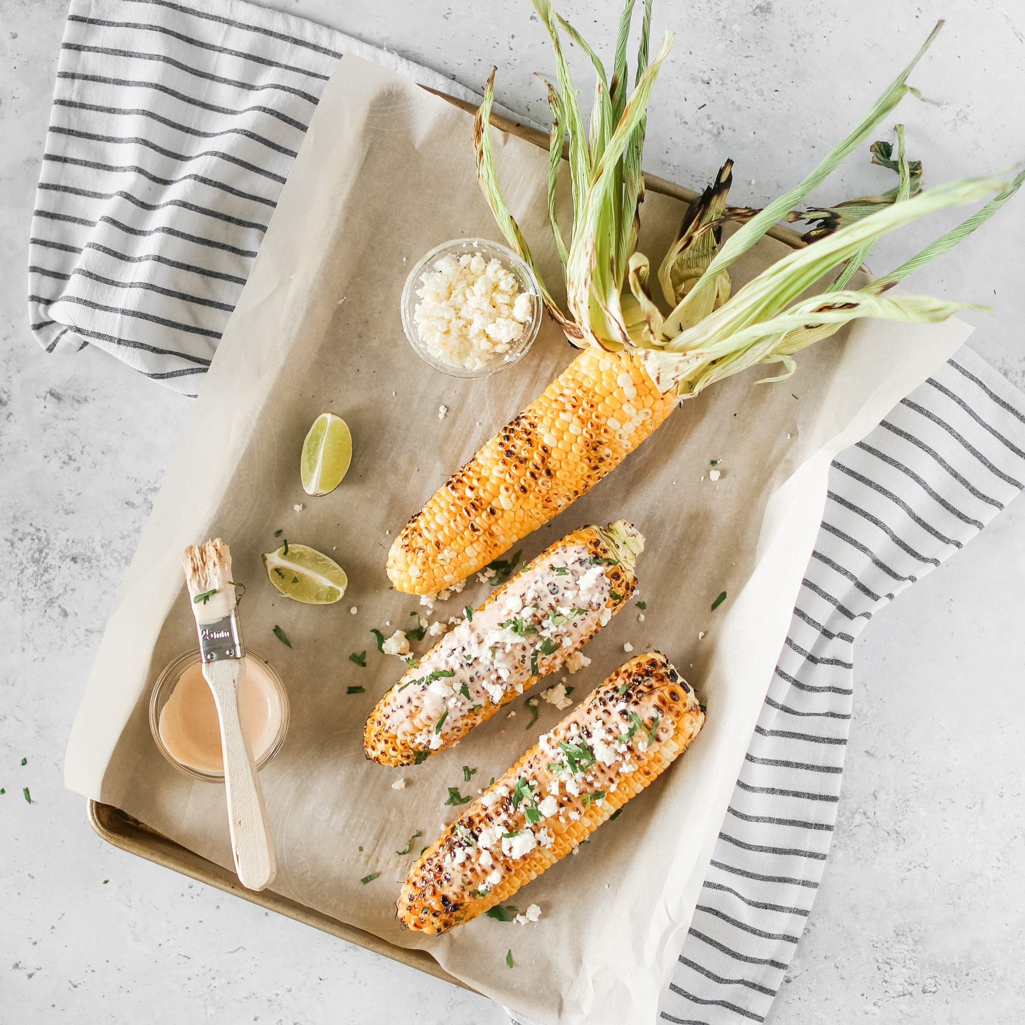 Chipotle Grilled Corn - Fraiche Living