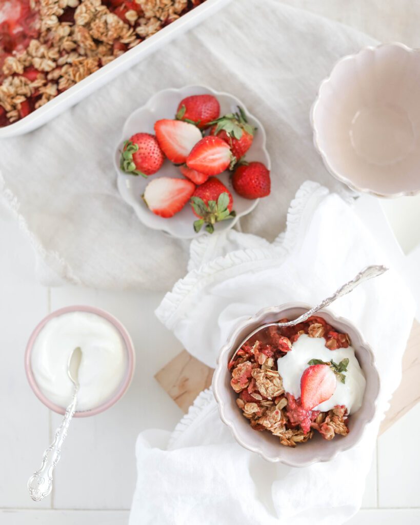 Fraiche Table Strawberry Breakfast Crisp - Fraiche Living