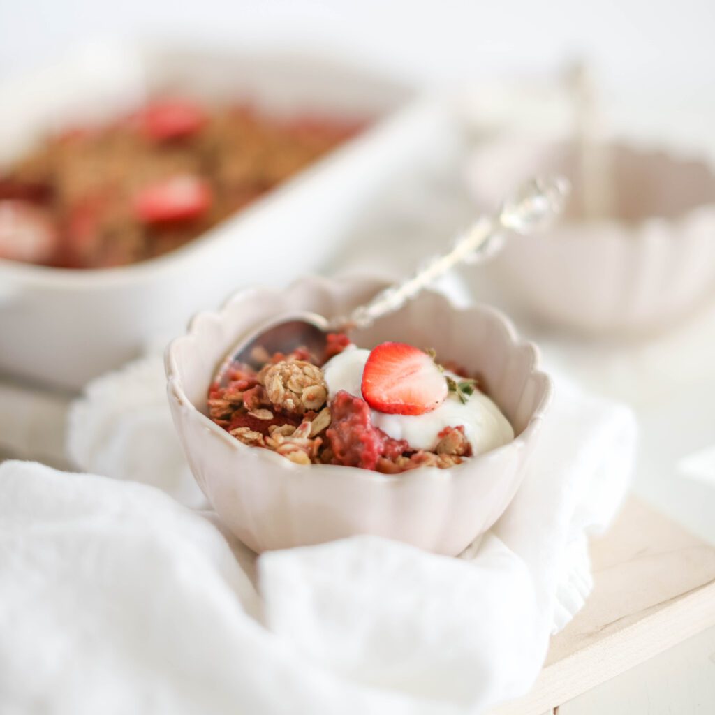 Fraiche Table Strawberry Breakfast Crisp - Fraiche Living