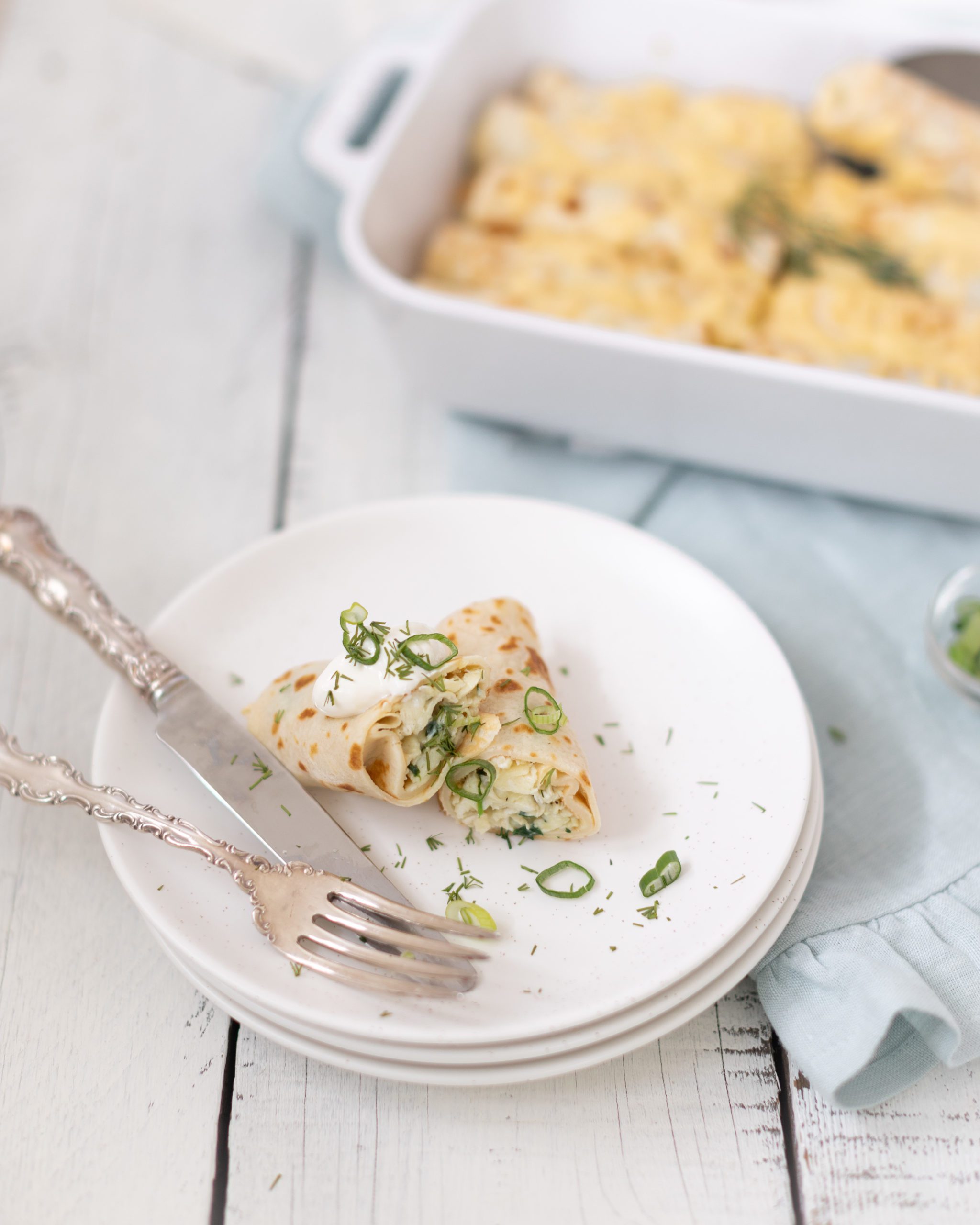 Breakfast Crêpe Casserole - Fraiche Living