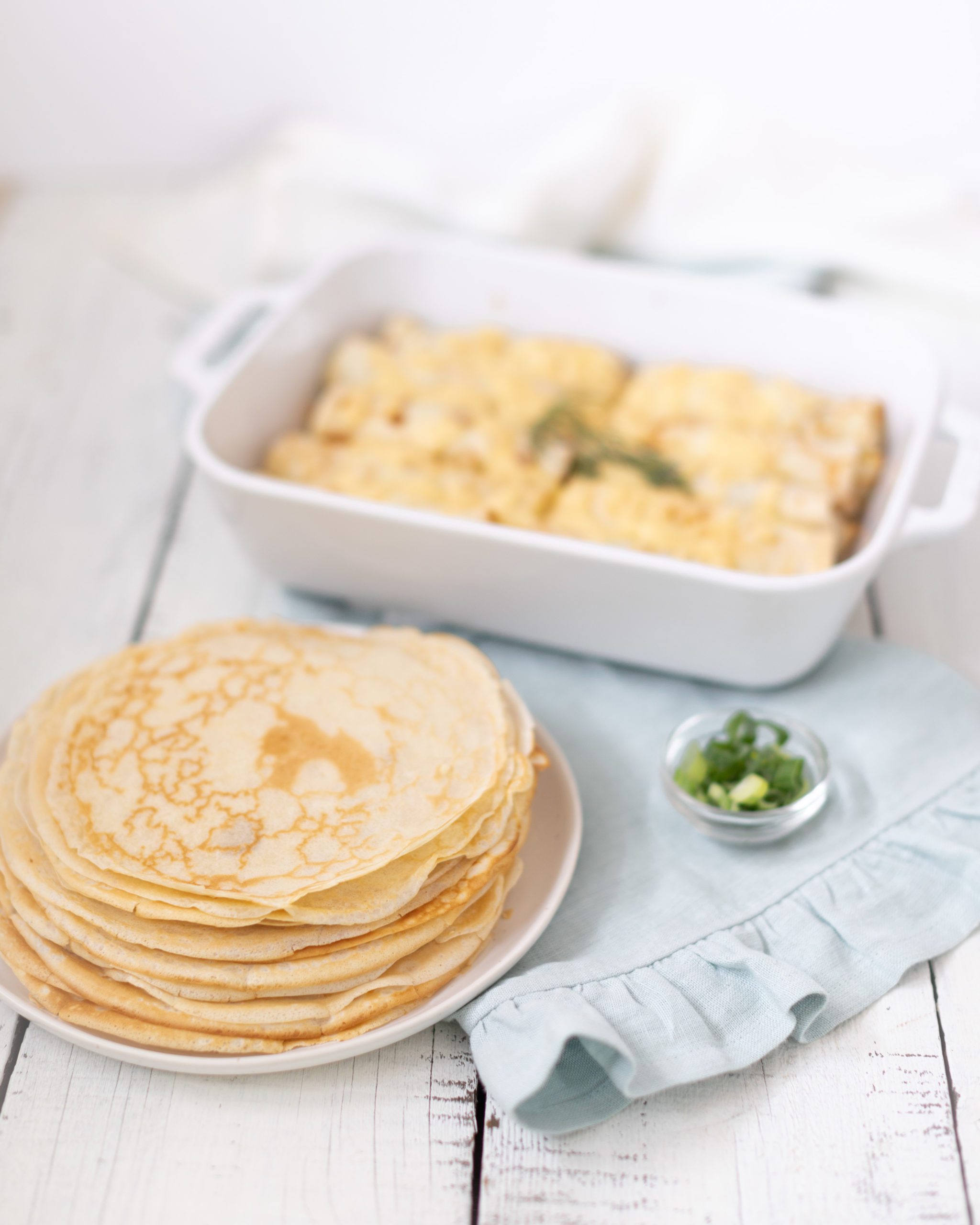 Breakfast Crêpe Casserole - Fraiche Living