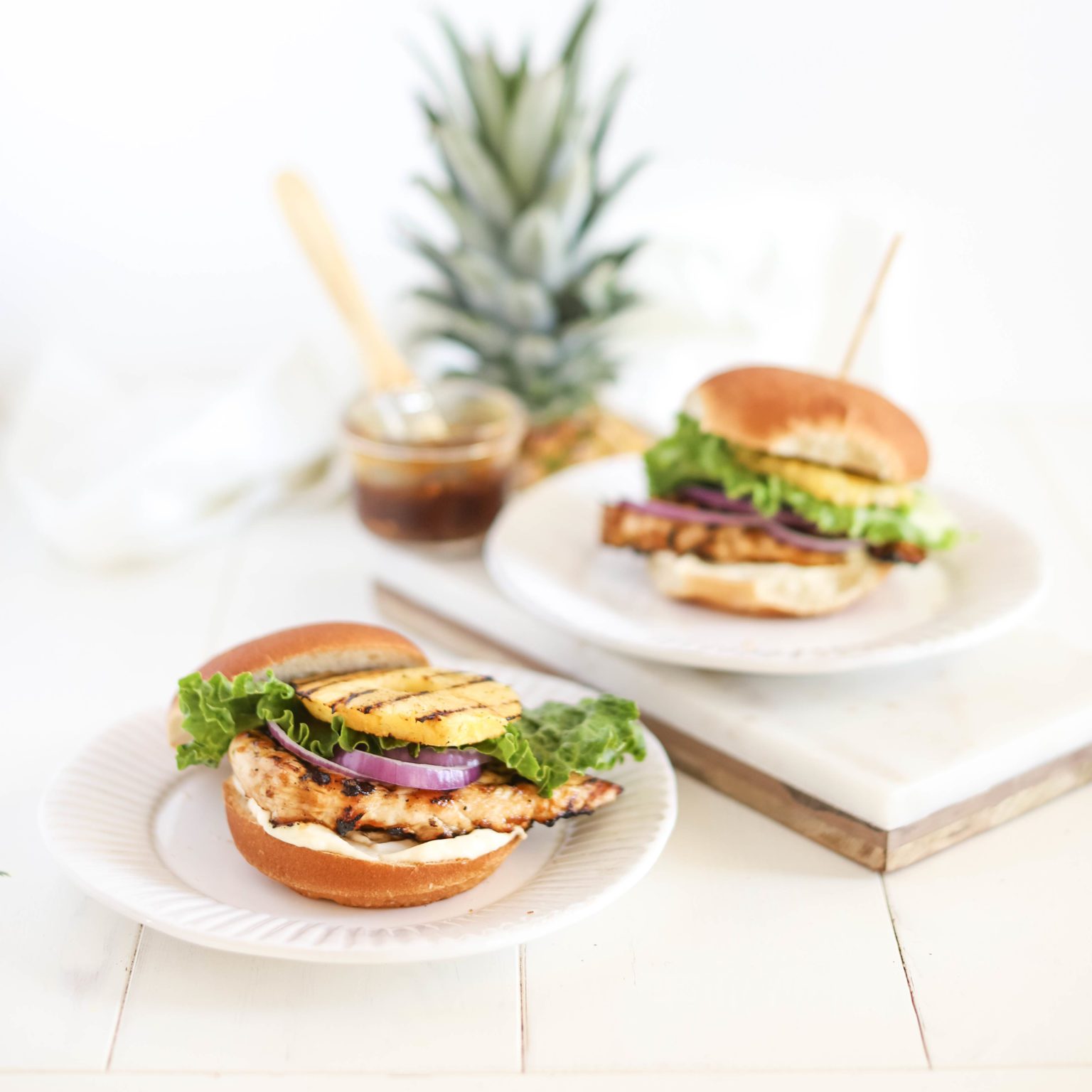 Fraîche Table Teriyaki Chicken Burgers - Fraiche Living