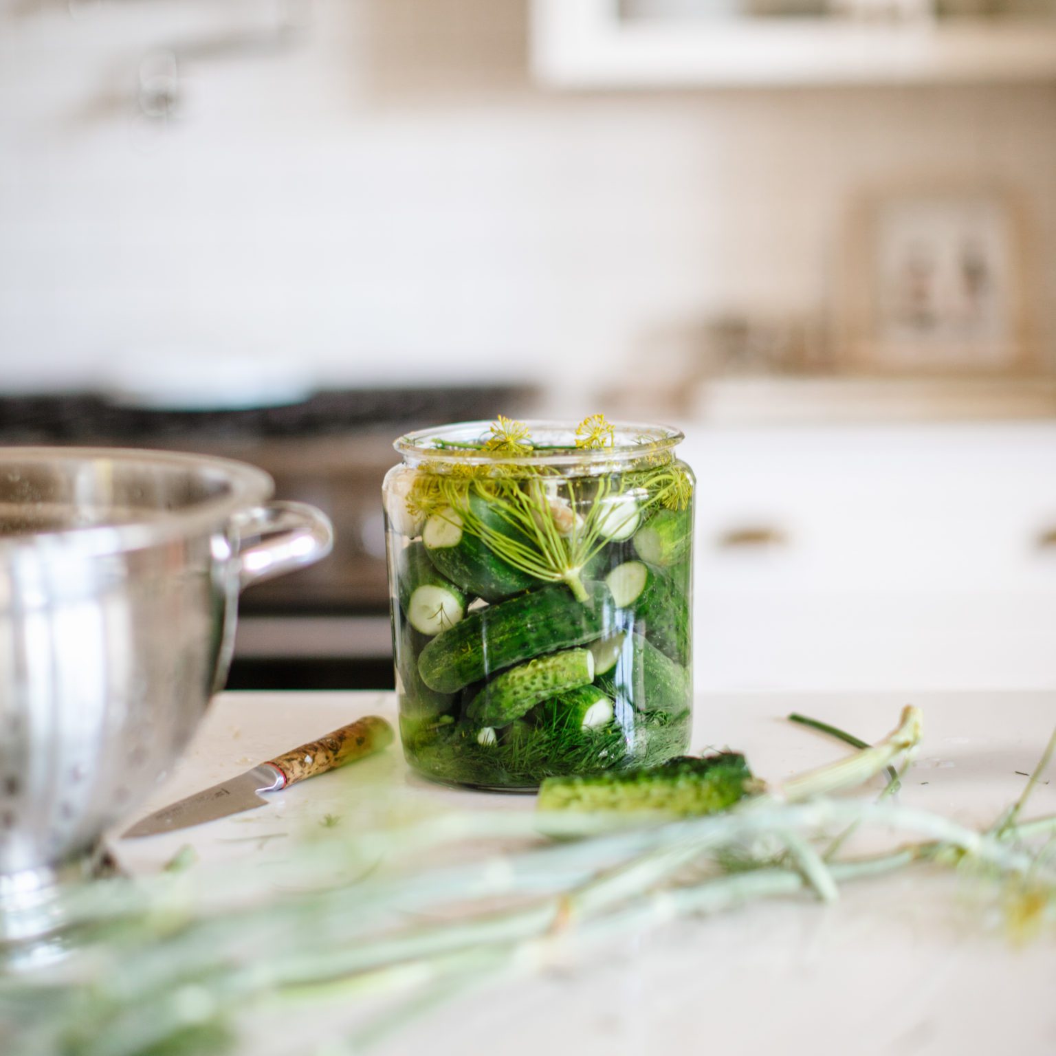 Hungarian Summer Pickles (Kovászos uborka) - Fraiche Living