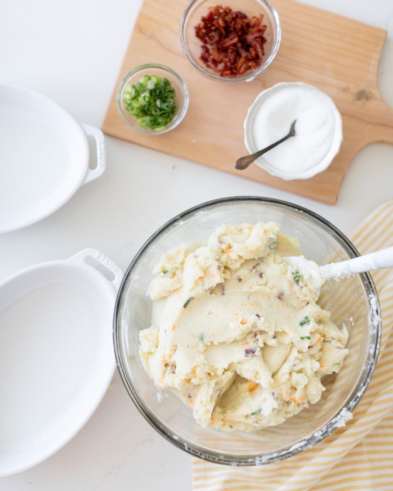 Loaded Mashed Potatoes - Fraiche Living