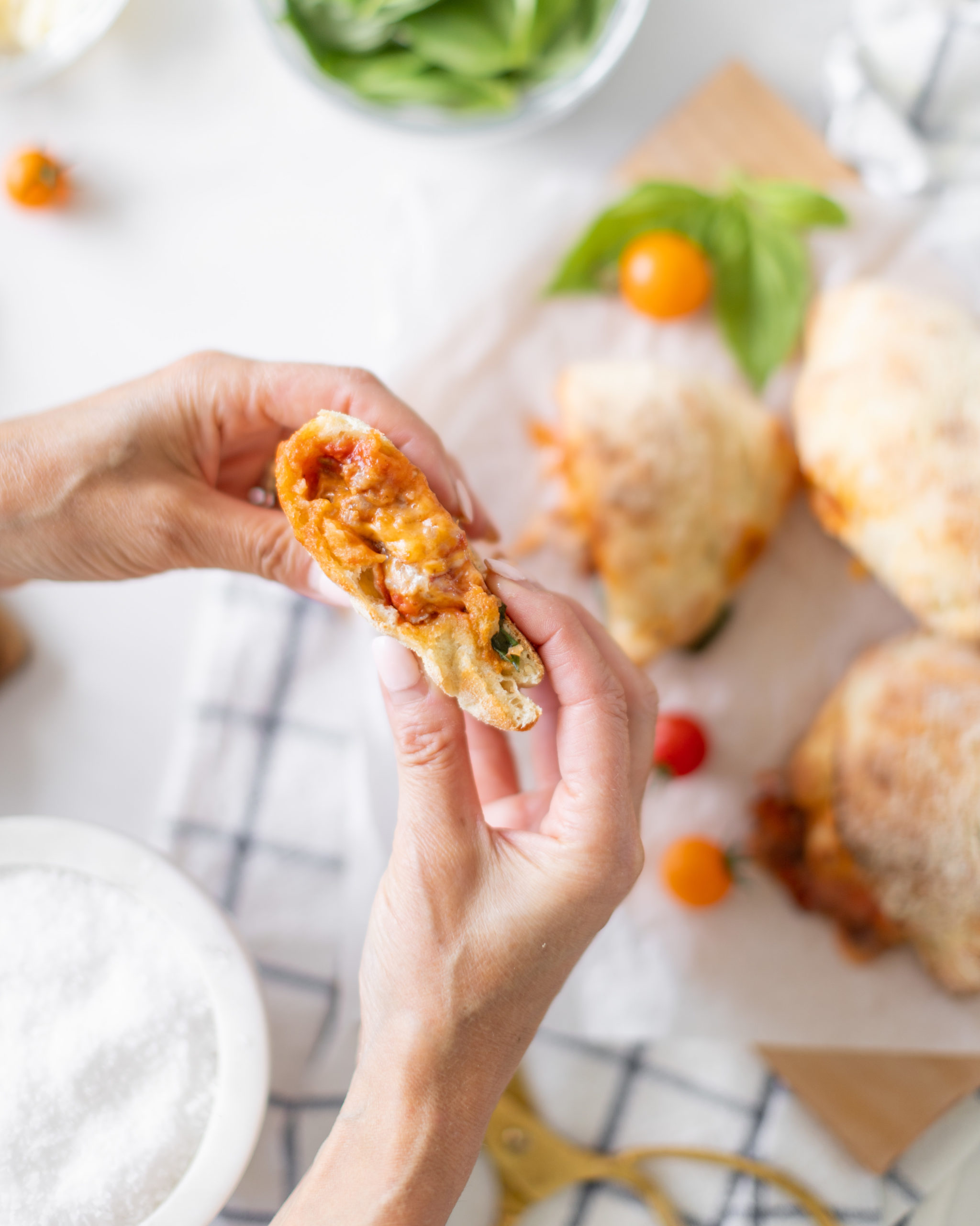 Homemade Pizza Pockets - Fraiche Living