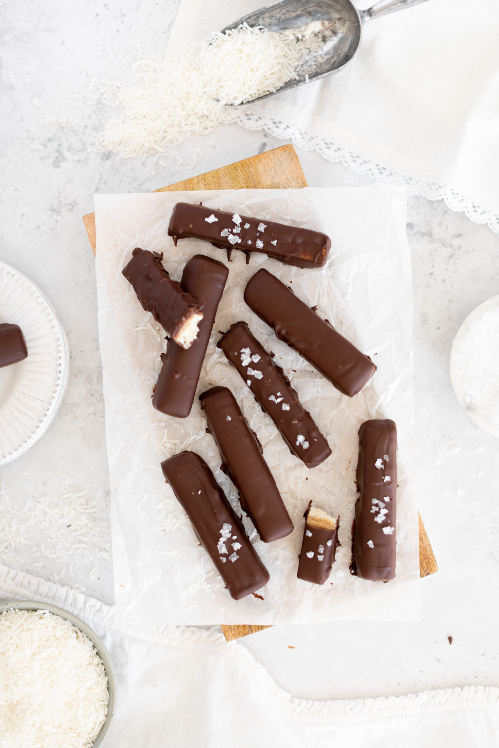 Coconut Twix Bars - Fraiche Living