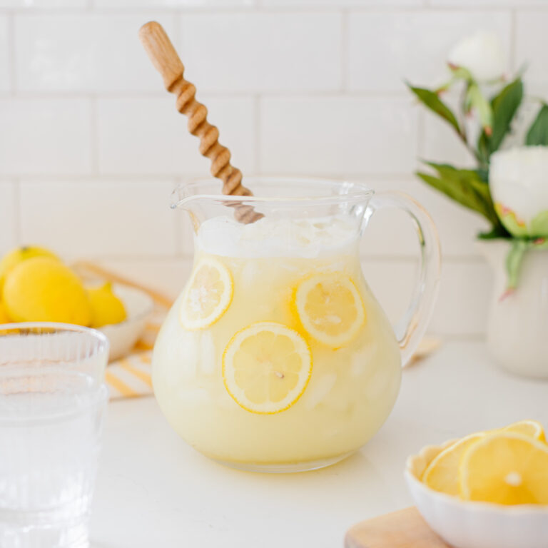 Homemade Blender Lemonade - Fraiche Living