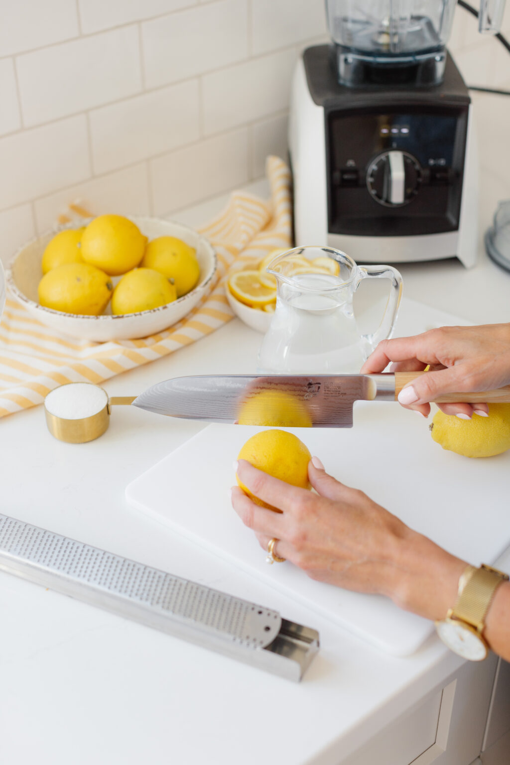 Homemade Blender Lemonade - Fraiche Living