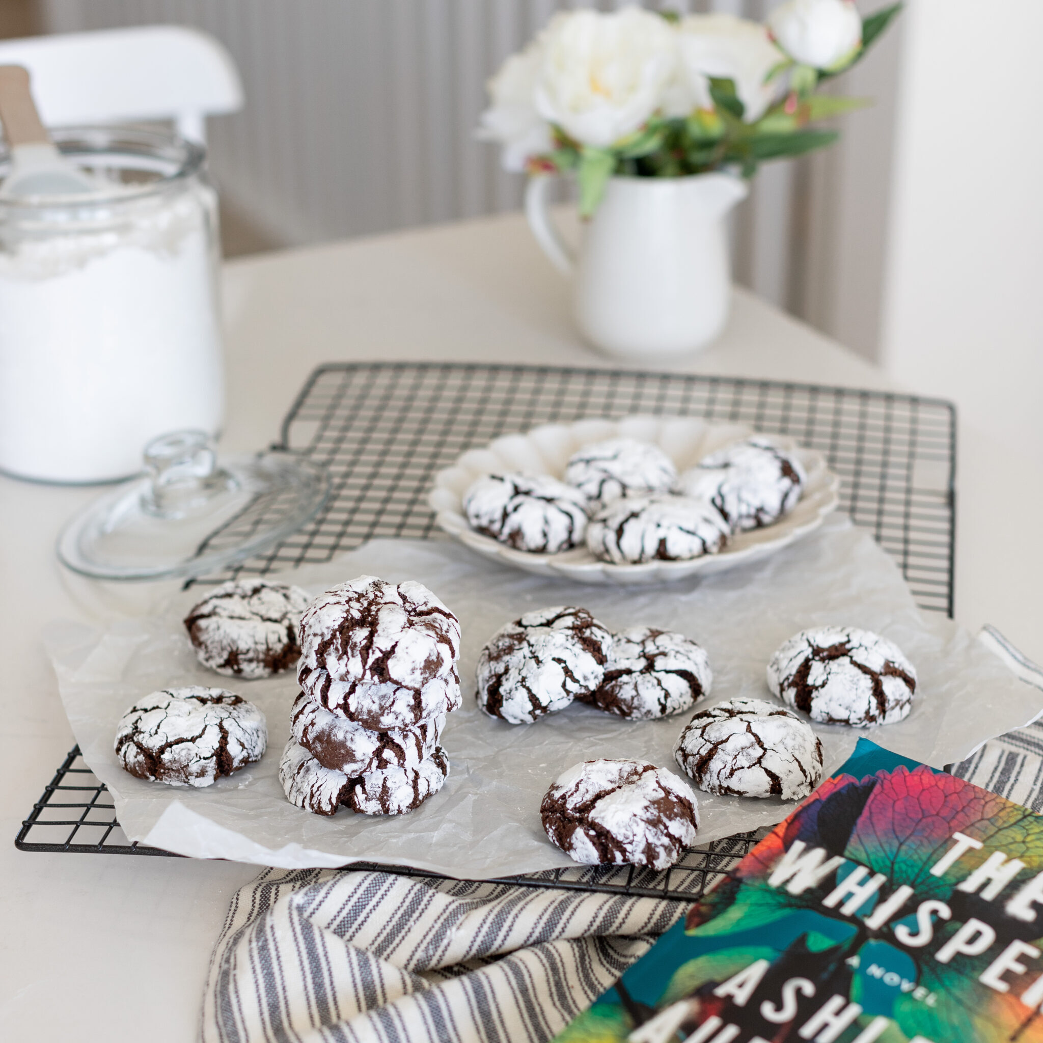 Chocolate Crinkle Cookies - Fraiche Living