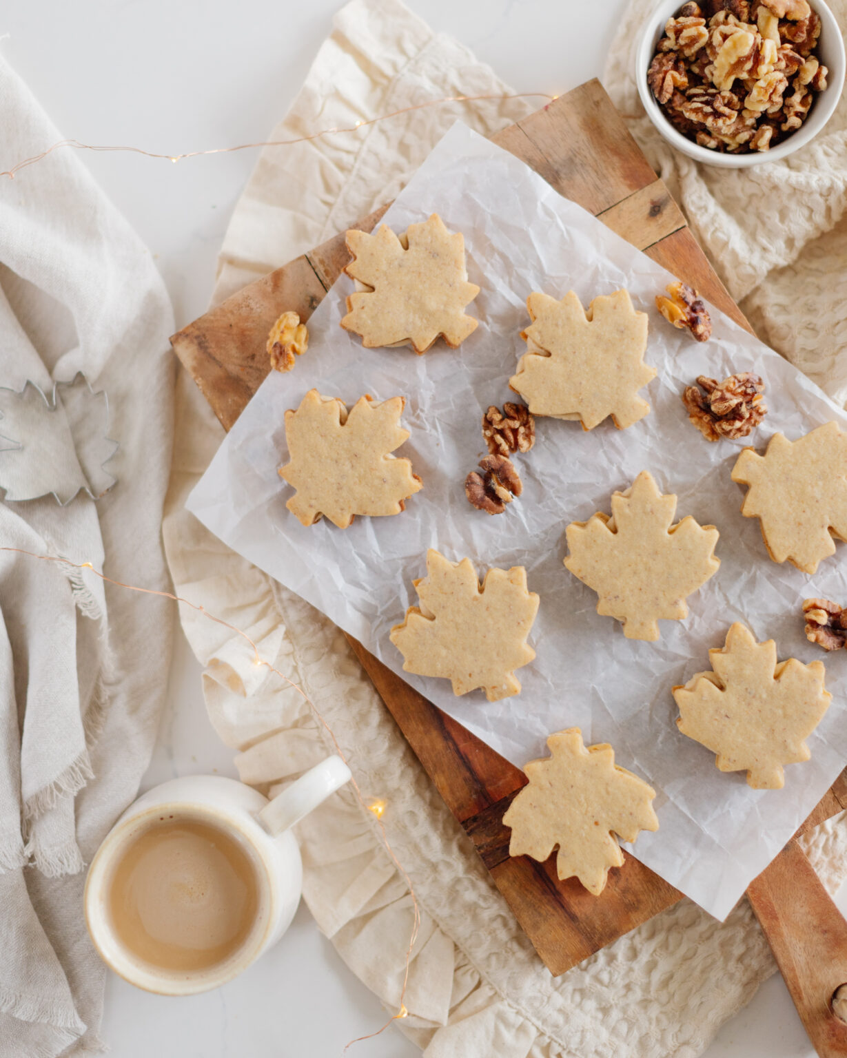 Maple Walnut Cream Cookies - Fraiche Living