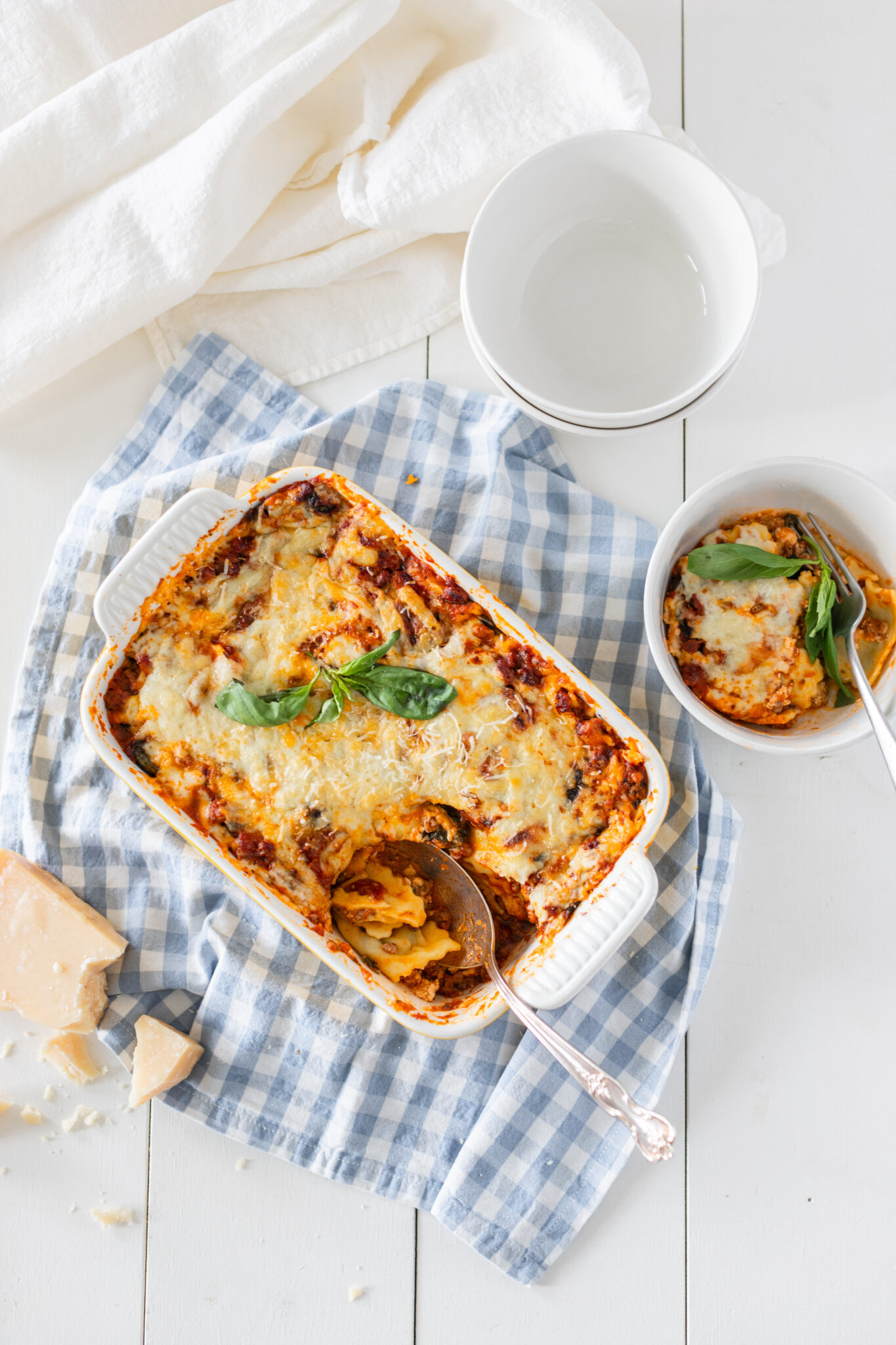 Lazy Ravioli Lasagna - Fraiche Living