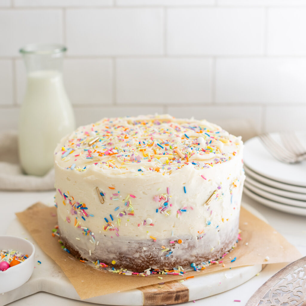 The Perfect Vanilla Cake - Fraiche Living
